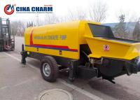 China High Work Efficiency Hydraulic Concrete Pump , Electric Concrete Pump 80m3/H for sale