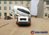 China Self Loading Mobile Concrete Mixer With 4000L Real Concrete Yield Per Batch for sale
