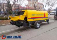 China High Work Efficiency Hydraulic Concrete Pump , Electric Concrete Pump 80m3/H for sale