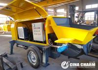 China HBTS40-13-45 Electric Concrete Pump Simple Operation With 40m3/H Capacity for sale