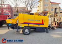 China CE Certification Concrete Pump Trailer HBTS40-10-66R 12 Month Warranty for sale
