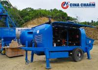 China CE Certification Concrete Pump Trailer HBTS40-10-66R 12 Month Warranty for sale