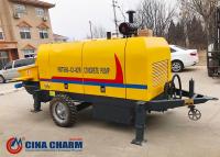 China 60m3/H Diesel Concrete Pump Trailer Convenient Movement For Green Soil Transport for sale