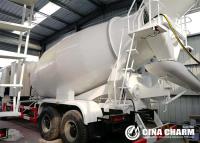 China Rational Structure Concrete Mixer Vehicle With 10 Cubic Meter / 12 Cubic Meter for sale