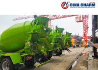 China 6m3 Concrete Mixer Truck , Concrete Transit Mixer Euro III Standard for sale