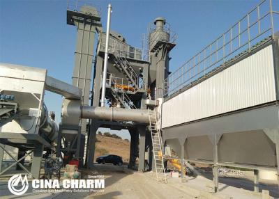 China 565.27KW Stationary Asphalt Mixing Plant , 200tph Hot Mix Asphalt Plant for sale