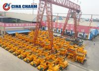 China CE Approved Twin Shaft Cement Mixer Equipment With Reasonably And Compactly for sale