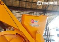 China 1.8T Portable Cement Mixer , Hydraulic Mixer Machine With 14m3/H Capacity for sale