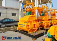 China Heavy Duty Horizontal Trailer JS750 Concrete Mixer Machine for sale
