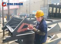 China Horizontal Drum Mixer Machine , JZC 350 Portable Electric Concrete Mixer for sale