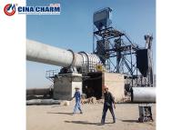 China Sponge Iron Dolomite Aluminium Oxide Mini Cement Plant , Rotary Kiln Cement Clinker Calcination Machine for sale
