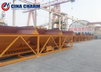 China Pneumatic Discharge 3/4 Bins Concrete Batching Machine For Mixing Plant for sale