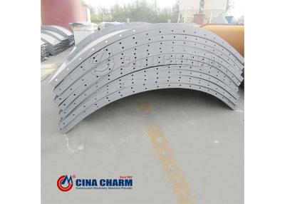 China 23.5M 100T Bolted Cement Silo For Concrete Batching Plant for sale