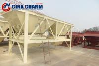 China Ready mix three bins automatic Concrete Batching machine with weighing system for sale