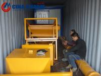 China Height 4.1m HZS25 Concrete Mixing Plant For Construction Work for sale