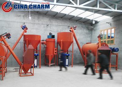 China Simple 4t/H Dry Mix Mortar Production Line With Packing Machine for sale