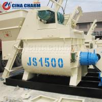 China 50m3/H JS1000 Concrete Mixer Machine For Concrete Batching Plant for sale