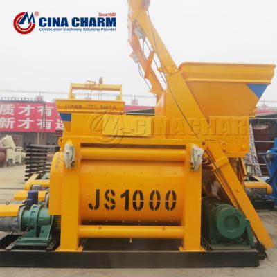 China Building Construction Js1000 60m3/H Concrete Mixer Machine for sale