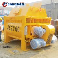 China Double Shaft Js2000 120m3/H Hydraulic Concrete Mixer for sale