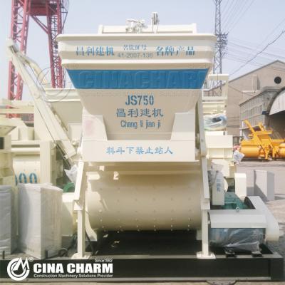 China Hydraulic Pump 750L Js750 Concrete Mixer Machine for sale