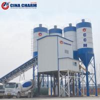 China Skip Hopper HZS25 3.8M Concrete Ready Mix Plants for sale