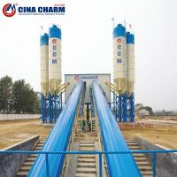 China Skip Hopper HZS25 3.8M Concrete Ready Mix Plants for sale