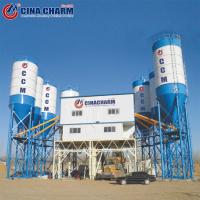 China Skip Hopper HZS25 3.8M Concrete Ready Mix Plants for sale