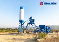 China Ports HZS35 Discharging 750L Concrete Mixing Plant for sale