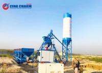 China Ports HZS35 Discharging 750L Concrete Mixing Plant for sale