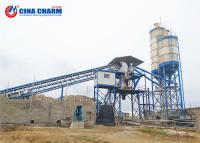 China Railways Project Discharge 3.8M HZS60 Concrete Batching Plant for sale