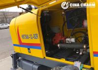 China Portable Mini 30m3/hr Trailer Mounted Concrete Pump Machine for sale
