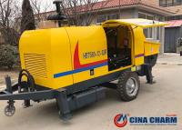 China Portable Mini 30m3/hr Trailer Mounted Concrete Pump Machine for sale