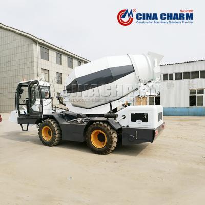 China Automatic Self Loading Concrete Mixer SFM2.5 Cement Tank Truck 10m3/H for sale