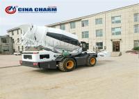 China 4 Wheel Driver 1.2m3 Self Loading Concrete Mixer Truck for sale