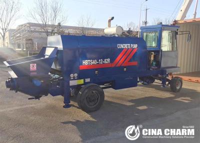 China Electric Hydraulic Diesel 80m3/h Truck Mounted Concrete Pump for sale
