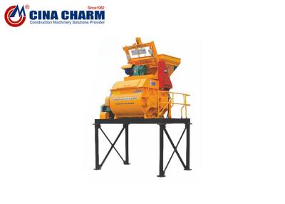 China Twin Shaft Charging 800L 25m3/h Js500 Concrete Mixer for sale