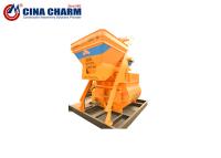 China Twin Shaft Charging 800L 25m3/h Js500 Concrete Mixer for sale