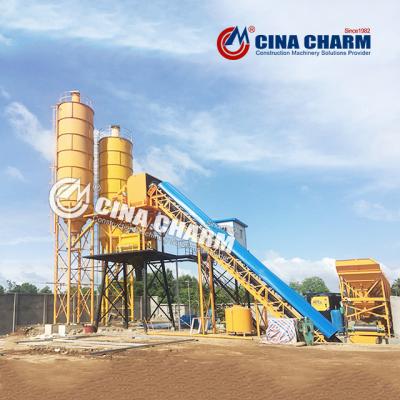 China HZS60 60m3/H Ready Mixed Concrete Batching Plant for sale