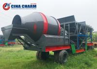China Portable Ready Mobile Mini YHZM50 Mix Concrete Mixing Plant for sale