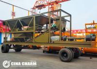 China Portable Ready Mobile Mini YHZM50 Mix Concrete Mixing Plant for sale