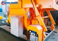 China Twin Shaft Discharge 0.75m3 JS750 Concrete Mixer Machine for sale