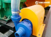 China Twin Shaft Discharge 0.75m3 JS750 Concrete Mixer Machine for sale