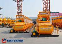 China Electric Stationary aggregate 60mm Js500 Cement Concrete Mixer for sale
