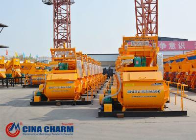 China Electric Stationary aggregate 60mm Js500 Cement Concrete Mixer for sale