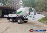 China Full Hydraulic 2.5m3 2500L Self Loader Concrete Mixer for sale