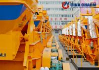 China Twin Shaft 2400L 90m3/h JS1500 Concrete Mixer Machine for sale