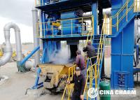 China Road Paving 320TPH Asphalt Mixing Plant Gas / Coal Burner for sale