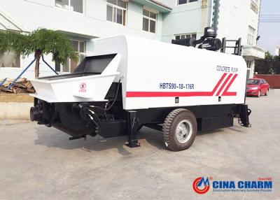 China Diesel / Electric 30CBM/H Trailer Mounted Concrete Pump For Construction Engineering for sale