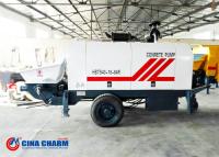 China Diesel / Electric 30CBM/H Trailer Mounted Concrete Pump For Construction Engineering for sale