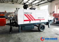 China Diesel / Electric 30CBM/H Trailer Mounted Concrete Pump For Construction Engineering for sale
